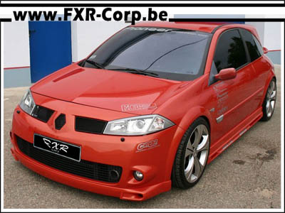 Kits carrosseries et accessoires Renault Megane 2 tuning